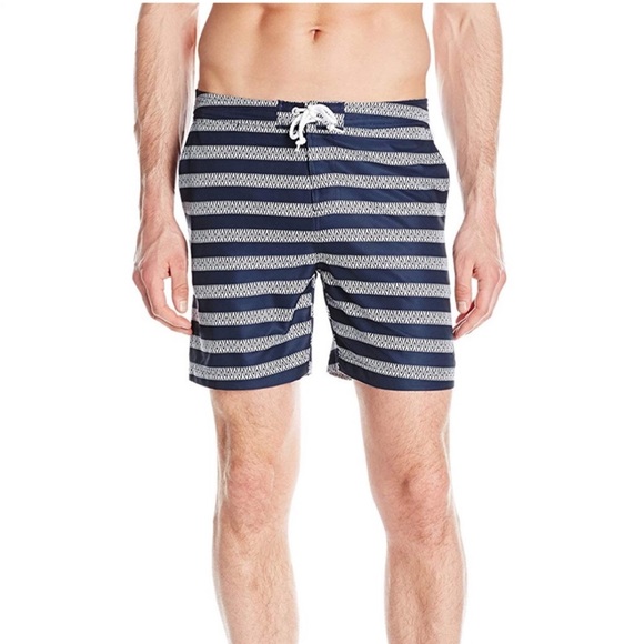 Original Penguin | Swim | Penguin Navy Stripe Bathing Suit | Poshmark